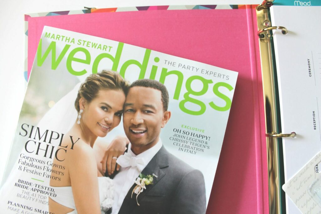 DIY Wedding Binder - Oak + Oats