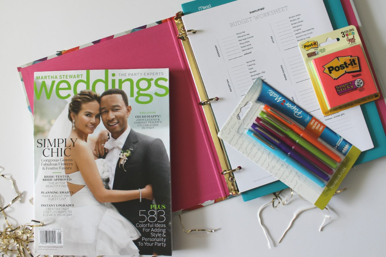 DIY Wedding Binder – Oak + Oats