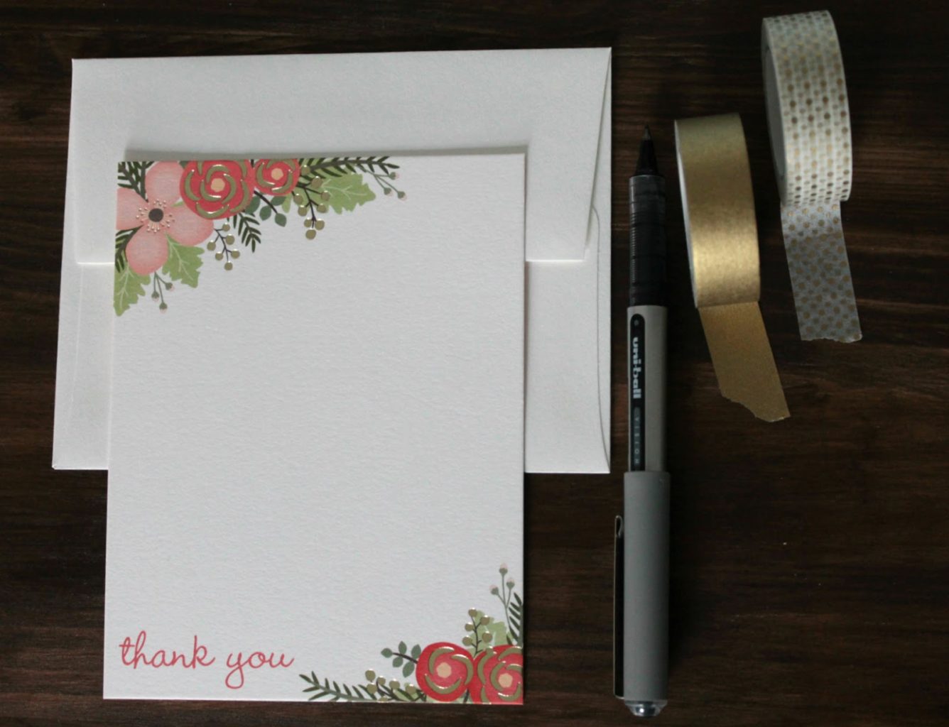 How to Write & Send Thank You Notes - Oak + Oats