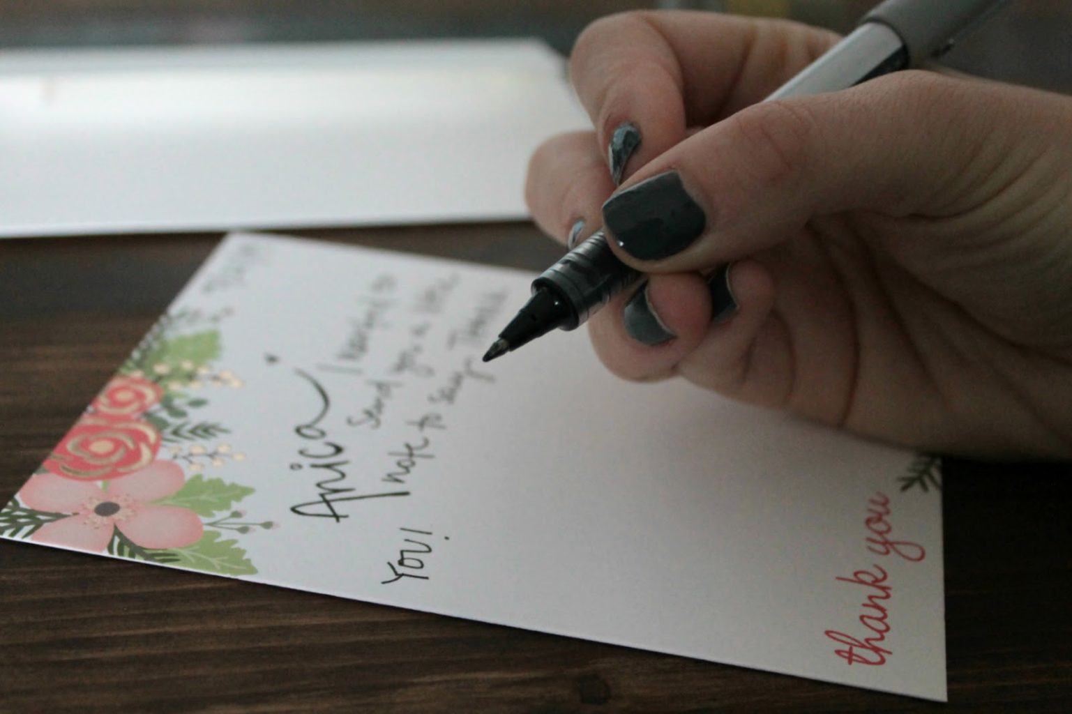How to Write & Send Thank You Notes – Oak + Oats
