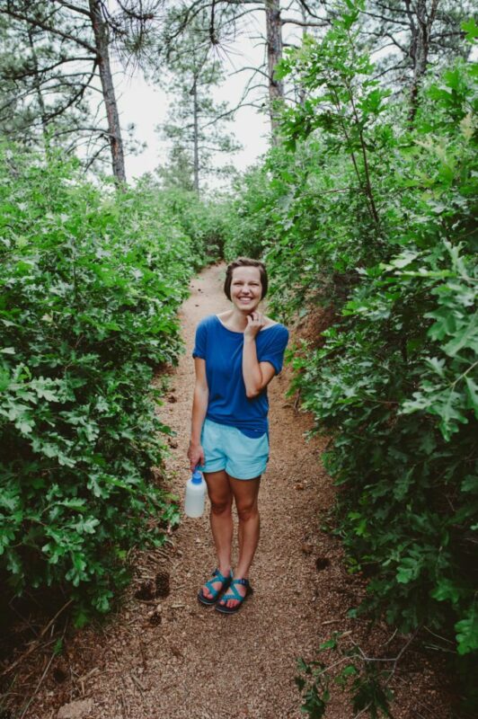 Hiking in Stratton Open Space – Oak + Oats