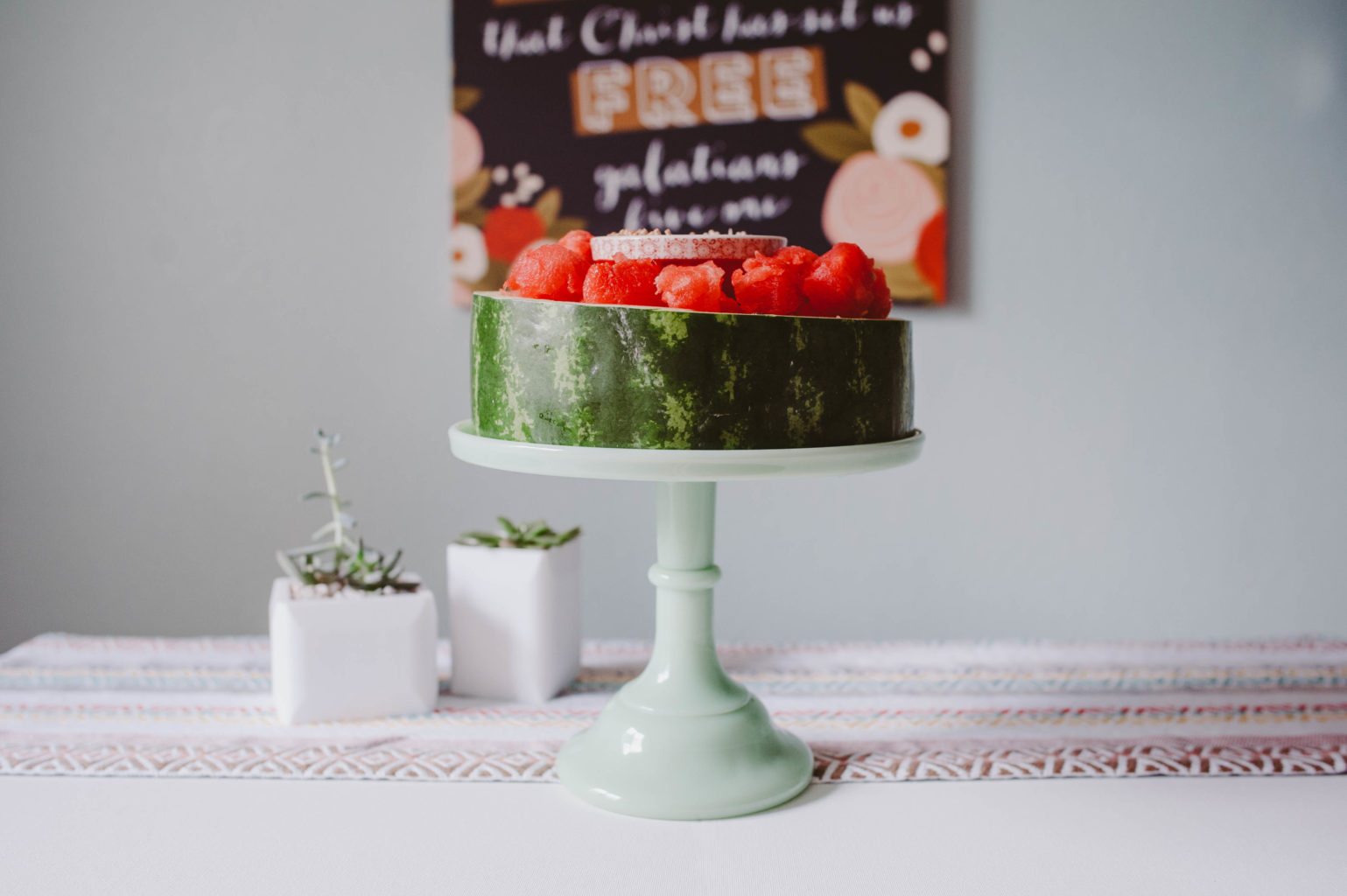 Fun & Simple Watermelon Display – Oak + Oats