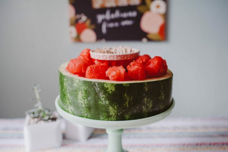 Fun & Simple Watermelon Display – Oak + Oats