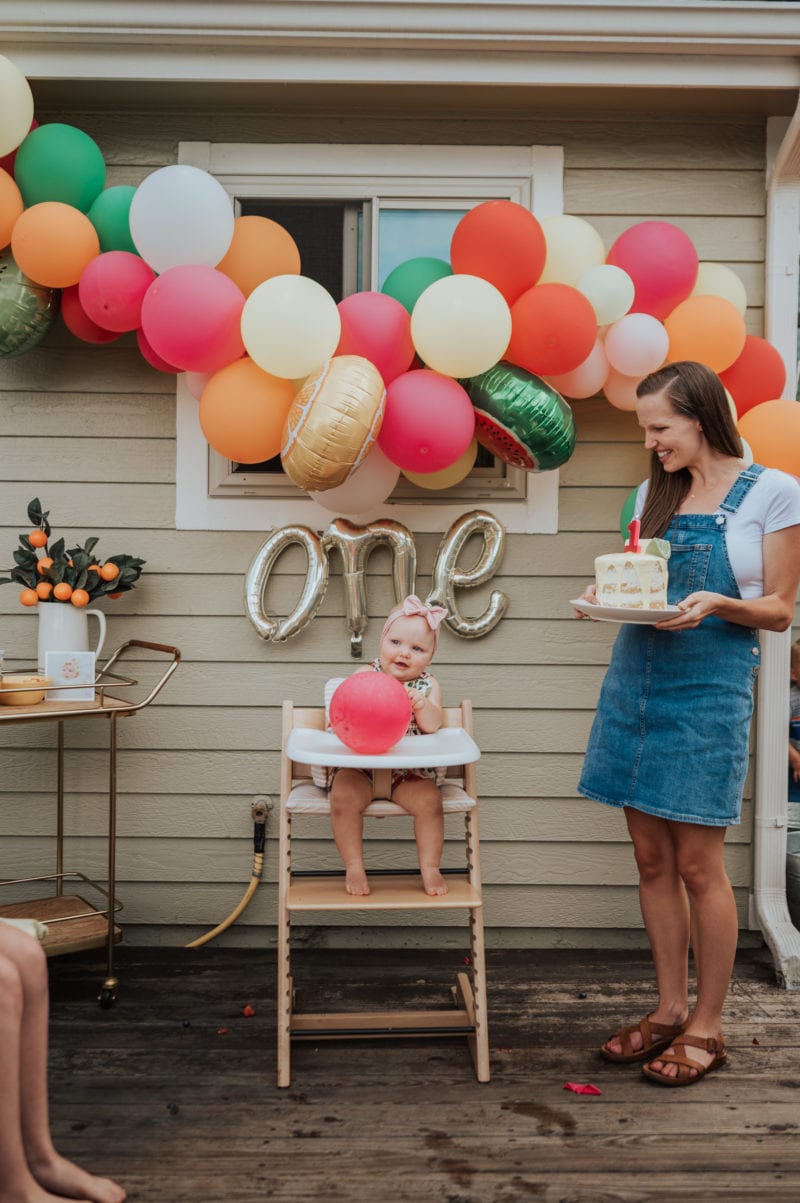 Tooty Fruity First Birthday Party – Oak + Oats