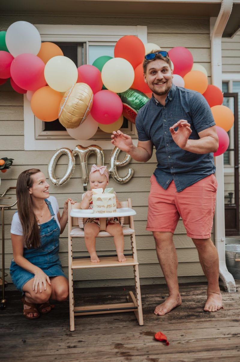 Tooty Fruity First Birthday Party – Oak + Oats