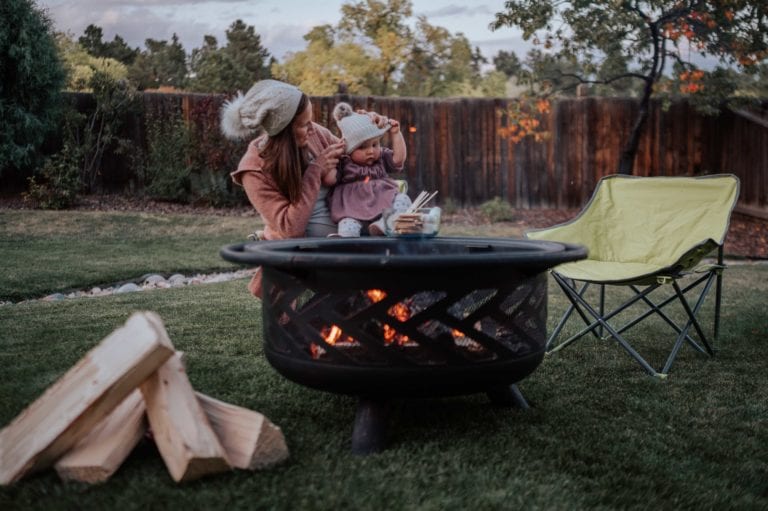 Autumn Fire Pits with the Family – Oak + Oats