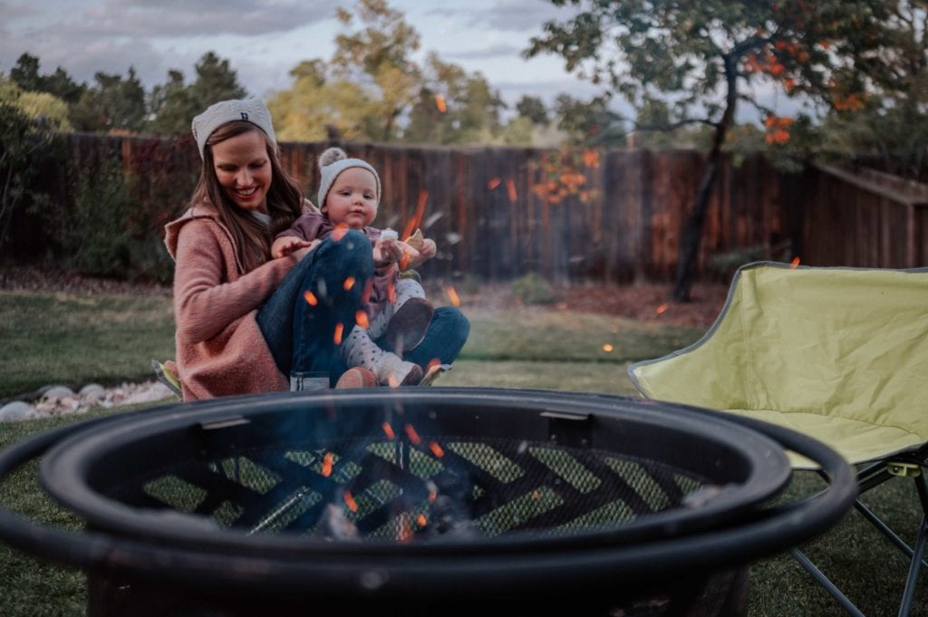 Autumn Fire Pits with the Family – Oak + Oats