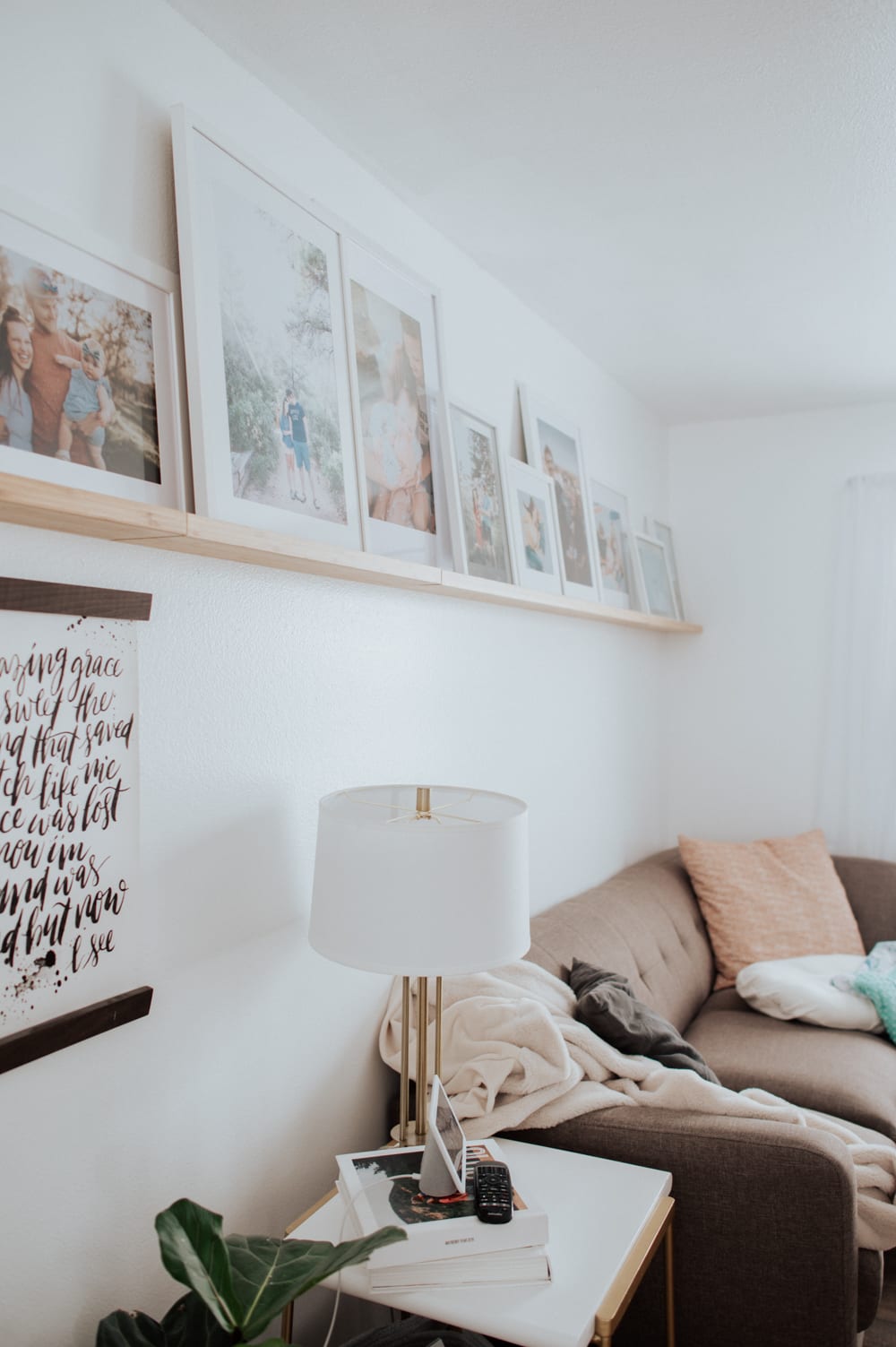 Creating a Statement Photo Wall – Oak + Oats