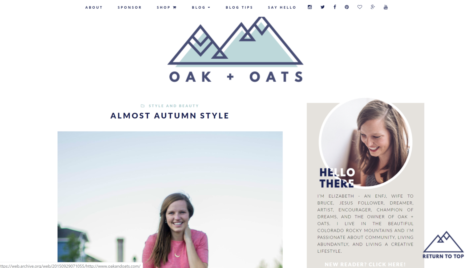 Five Tips for your Blog Redesign – Oak + Oats
