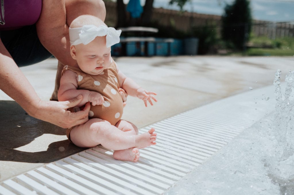 First pool day of the summer – Oak + Oats