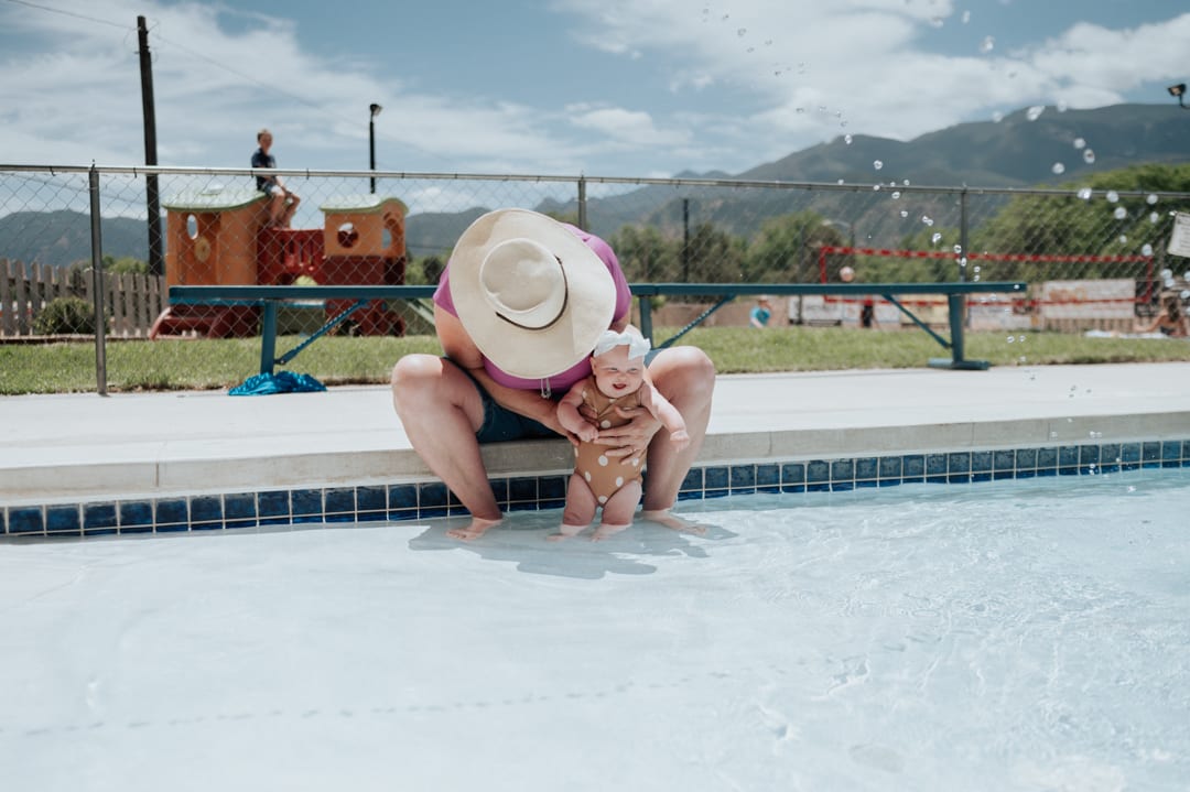 First pool day of the summer – Oak + Oats