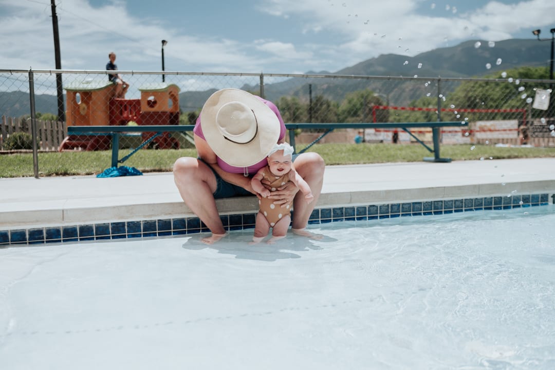 First pool day of the summer – Oak + Oats