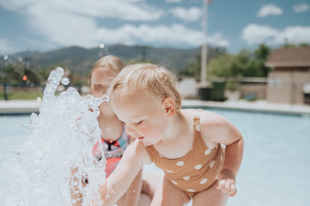 First pool day of the summer – Oak + Oats