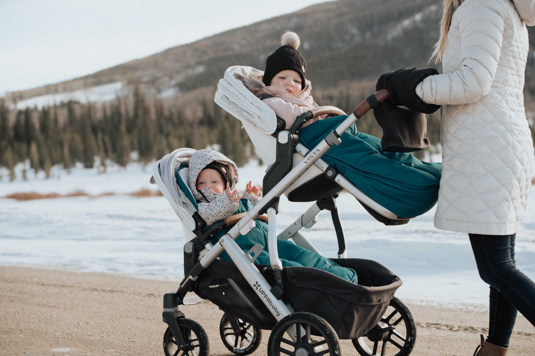 Cozy in the the Stroller – Oak + Oats