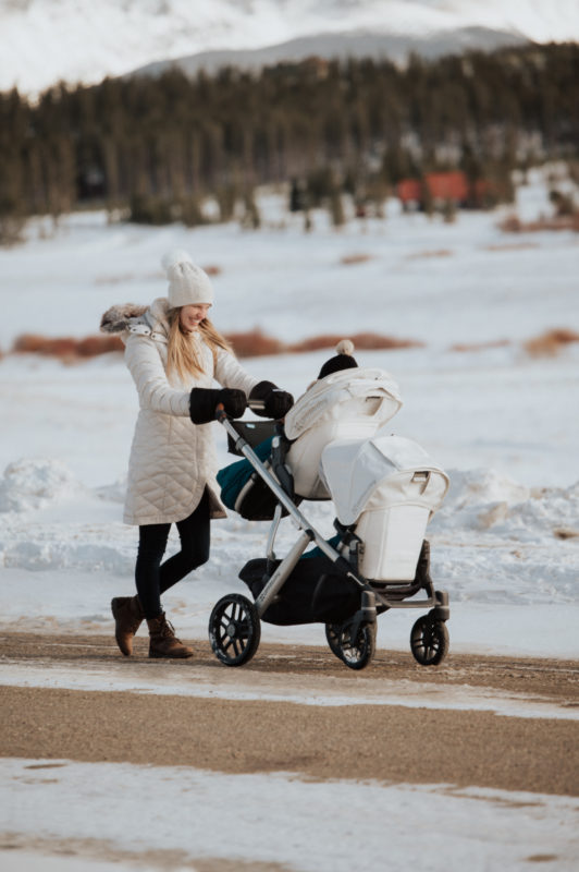 Cozy in the the Stroller