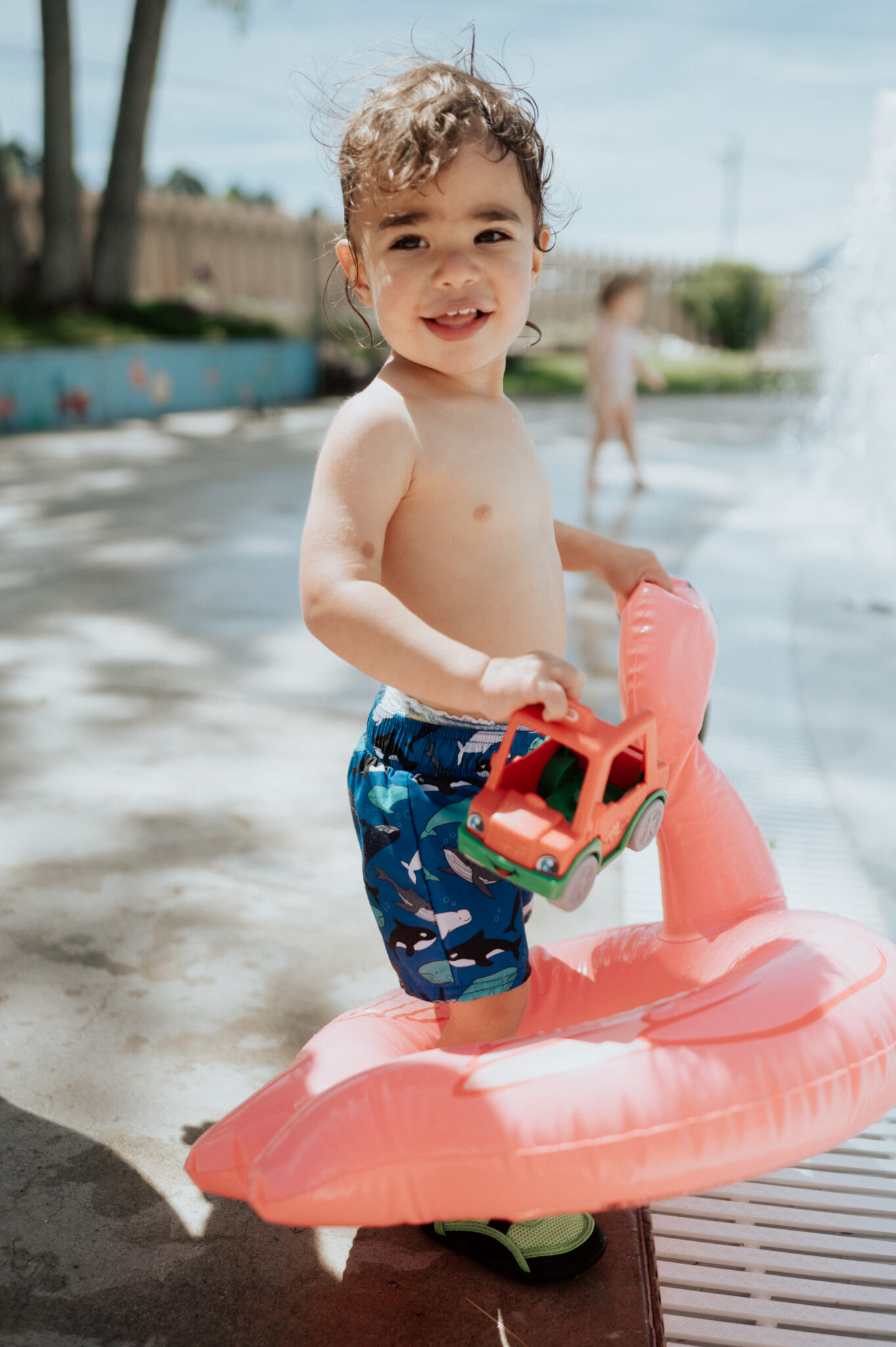 Back at the Pool – Oak + Oats