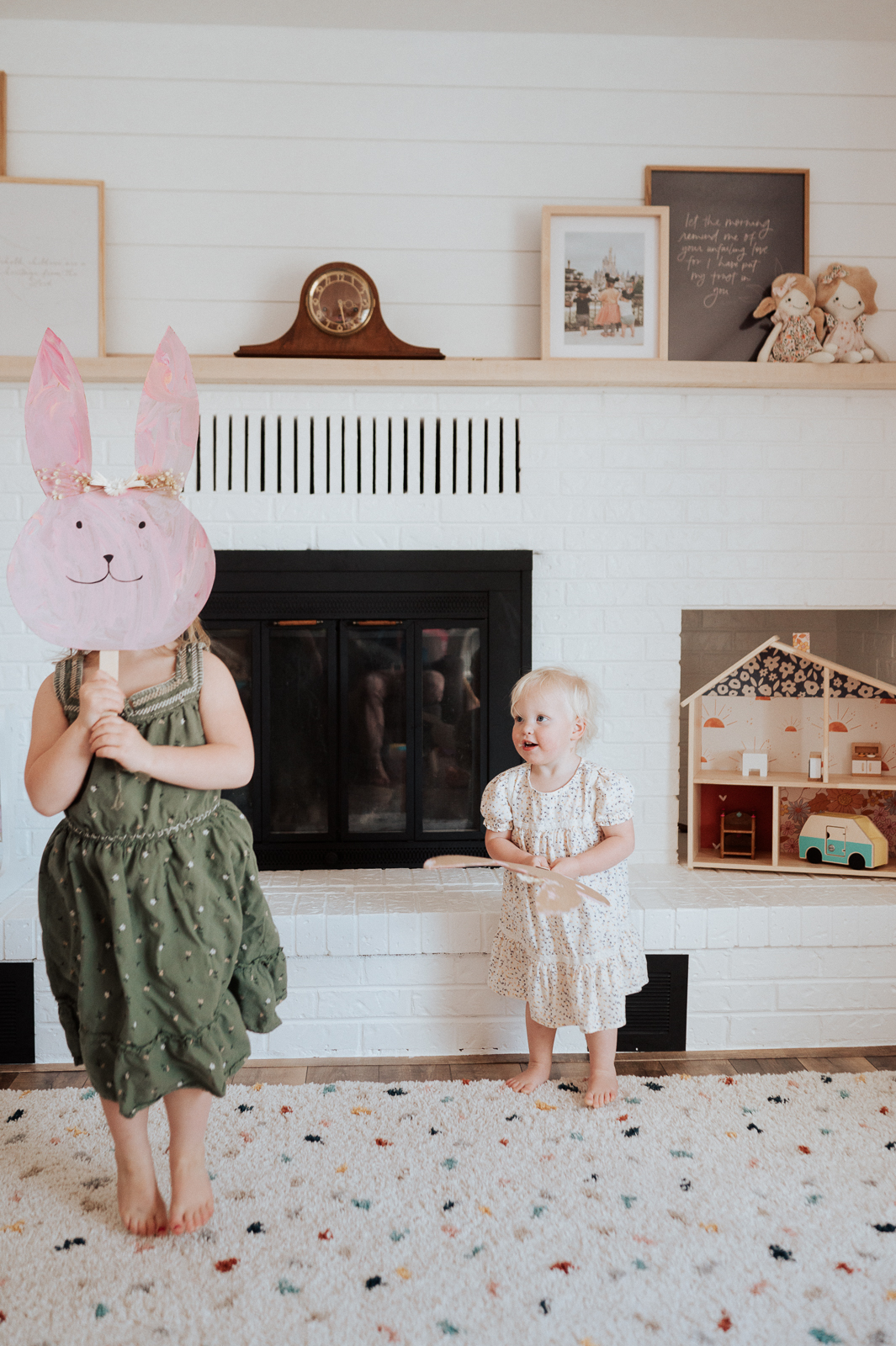 Cardboard Easter Bunny Masks – Oak + Oats