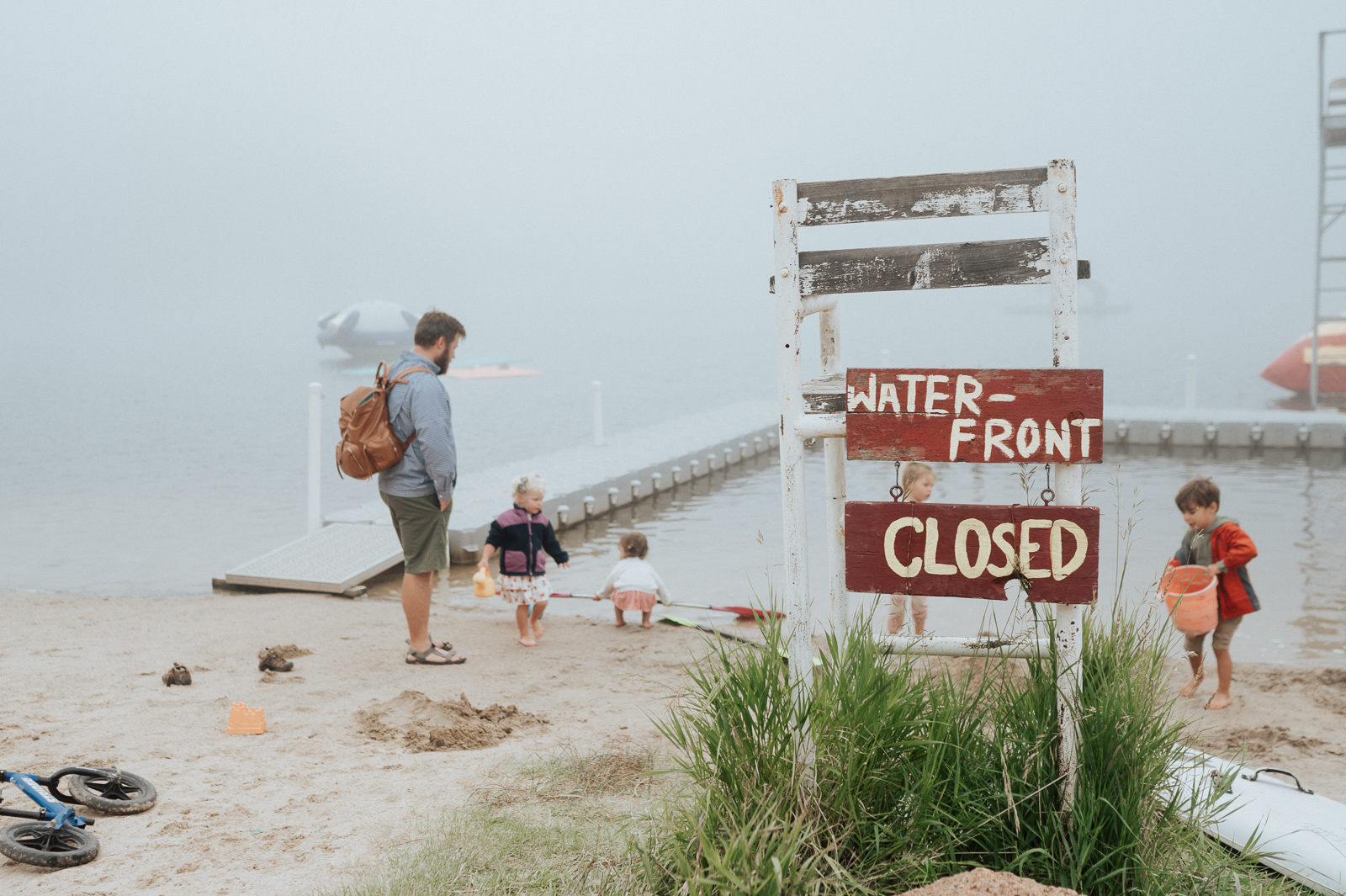 A Foggy Morning At Eagle Lake Camp – Oak + Oats