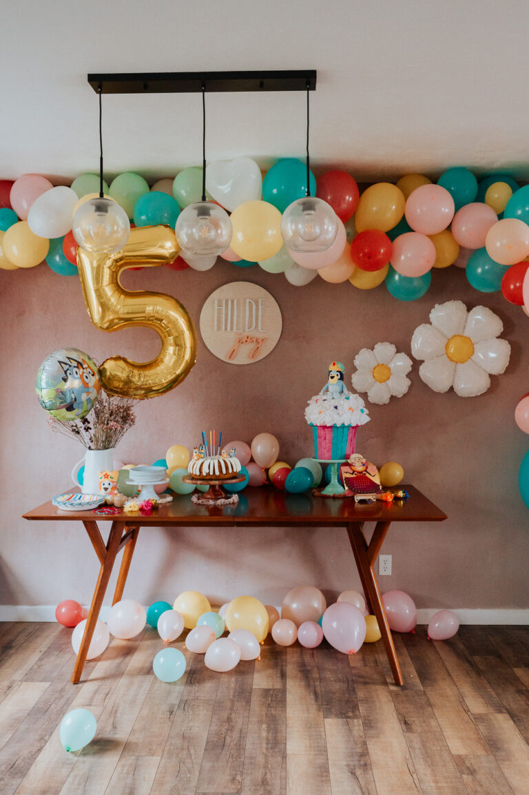 Wackadoo! A Bluey Themed 5th Birthday – Oak + Oats