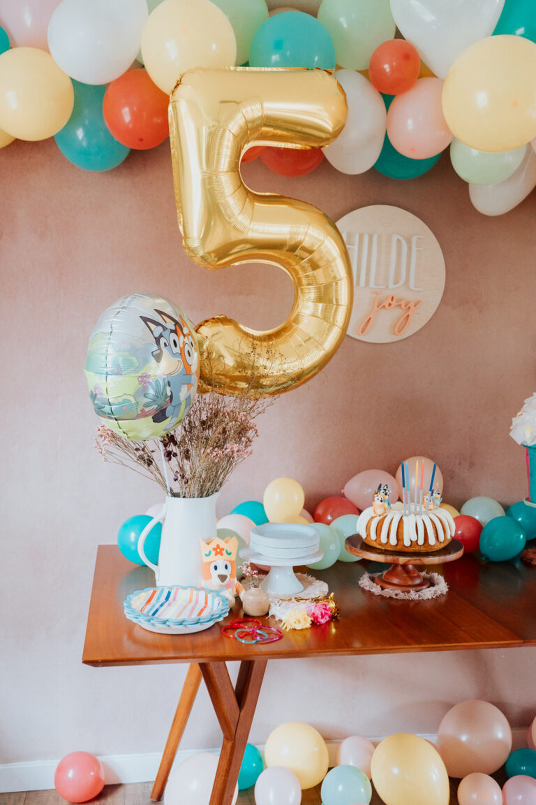 Wackadoo! A Bluey Themed 5th Birthday – Oak + Oats