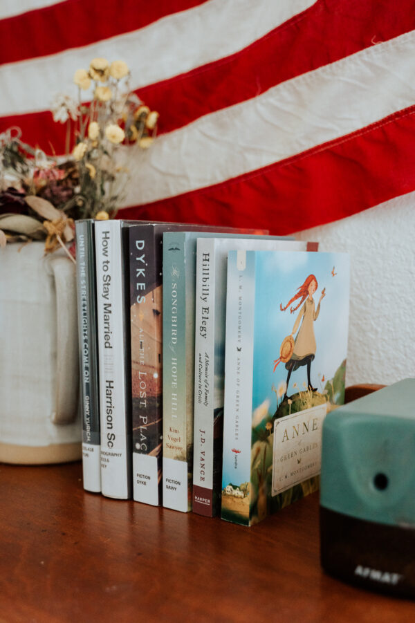 August Books – Oak + Oats